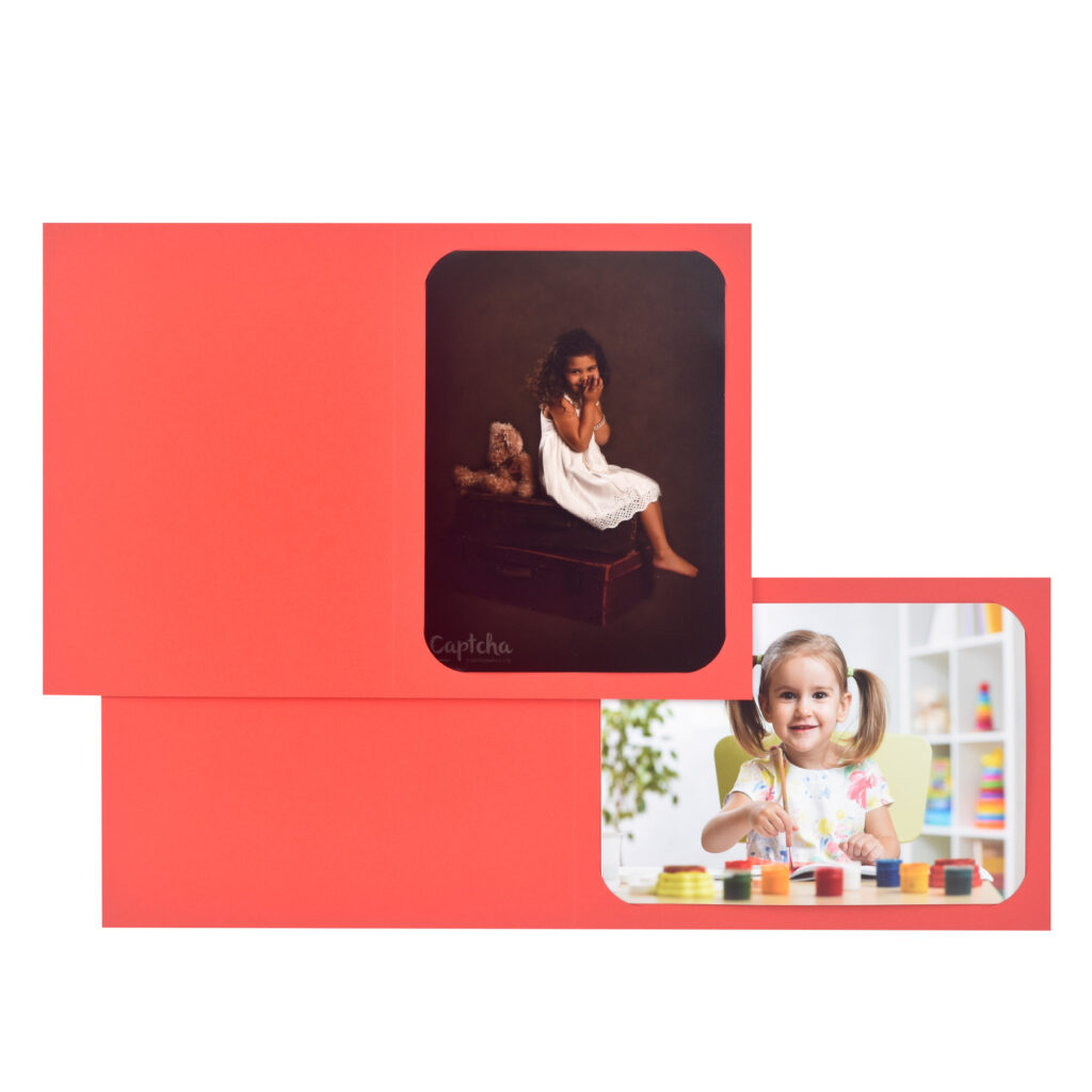 Cut Corner Photo Folders | Card Cut Corner Folders - Maple Framing