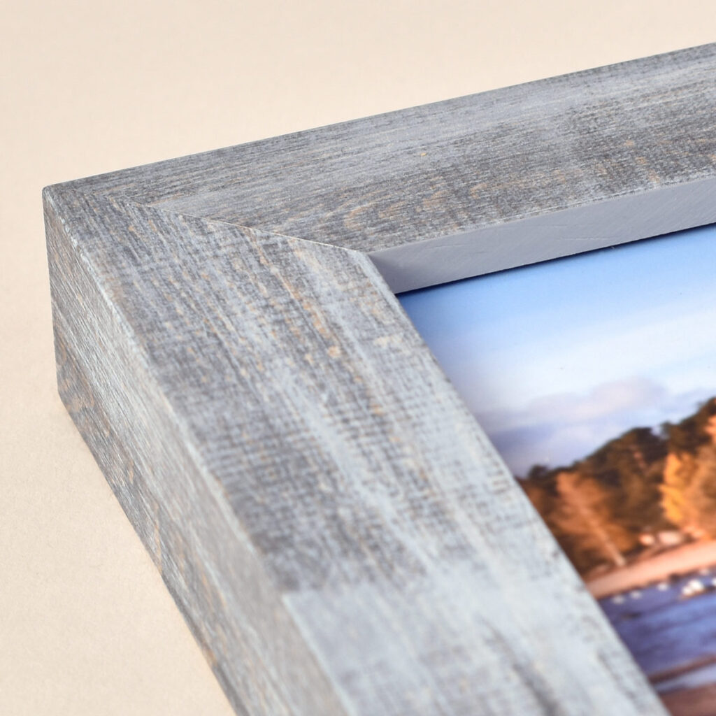 Francesca Grey Wood Picture Frame - Maple Framing