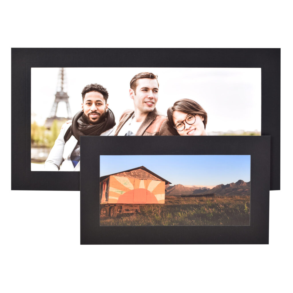 Panoramic Photo Strut Mounts | Panoramic Mounts - Maple Framing