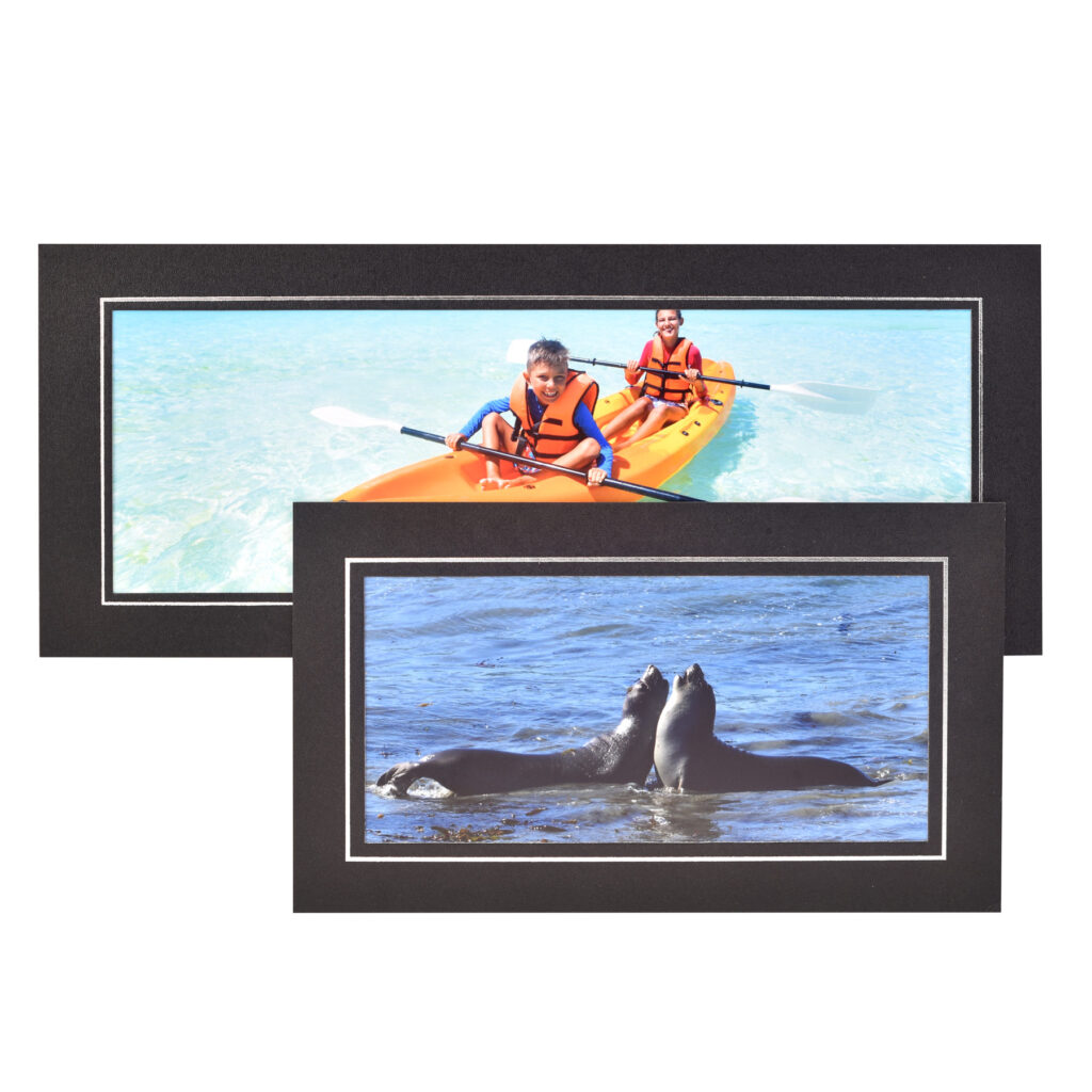 Panoramic Photo Strut Mounts | Panoramic Mounts - Maple Framing