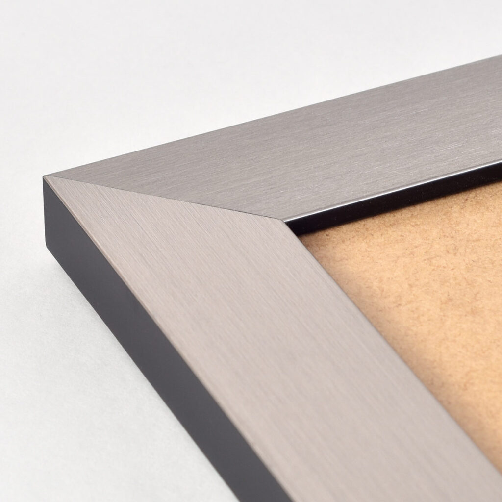 Freestyle Pewter Picture Frame - Maple Framing