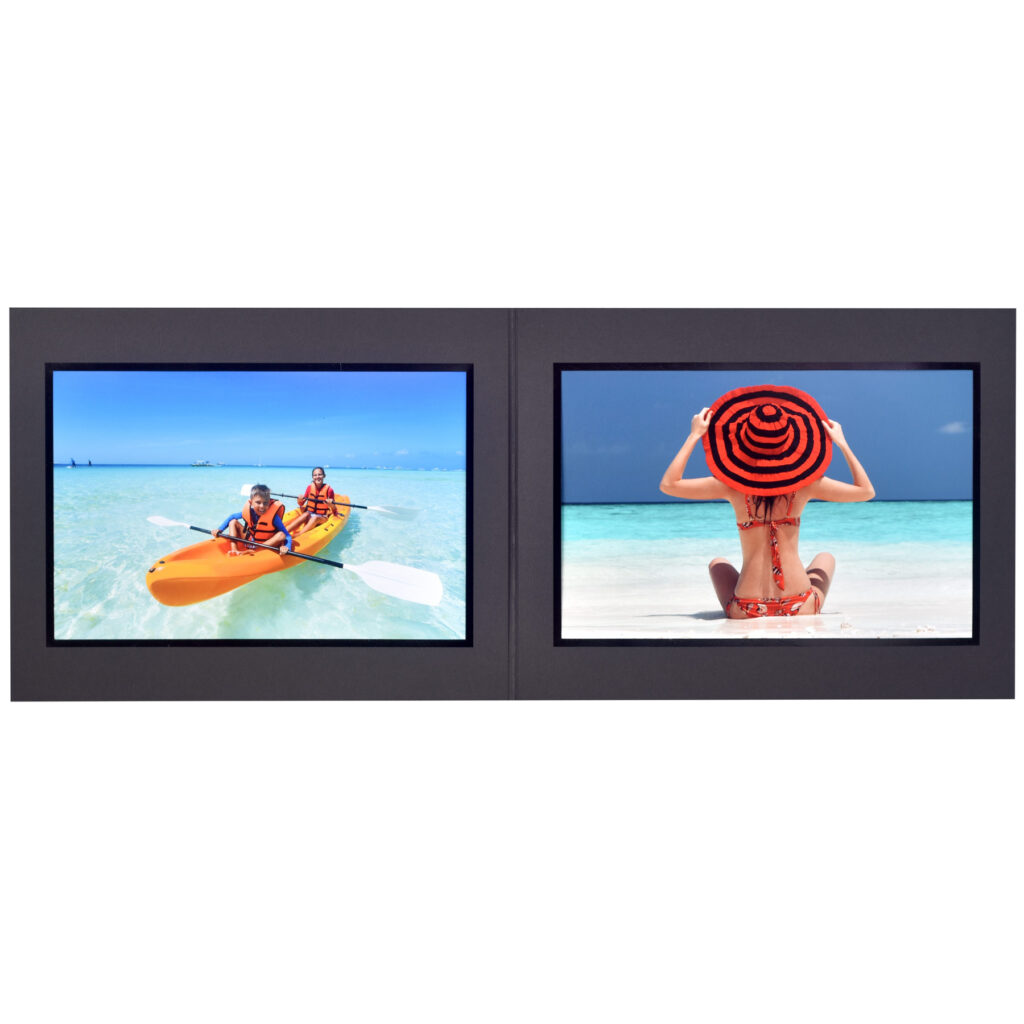 Double Folders - Maple Framing