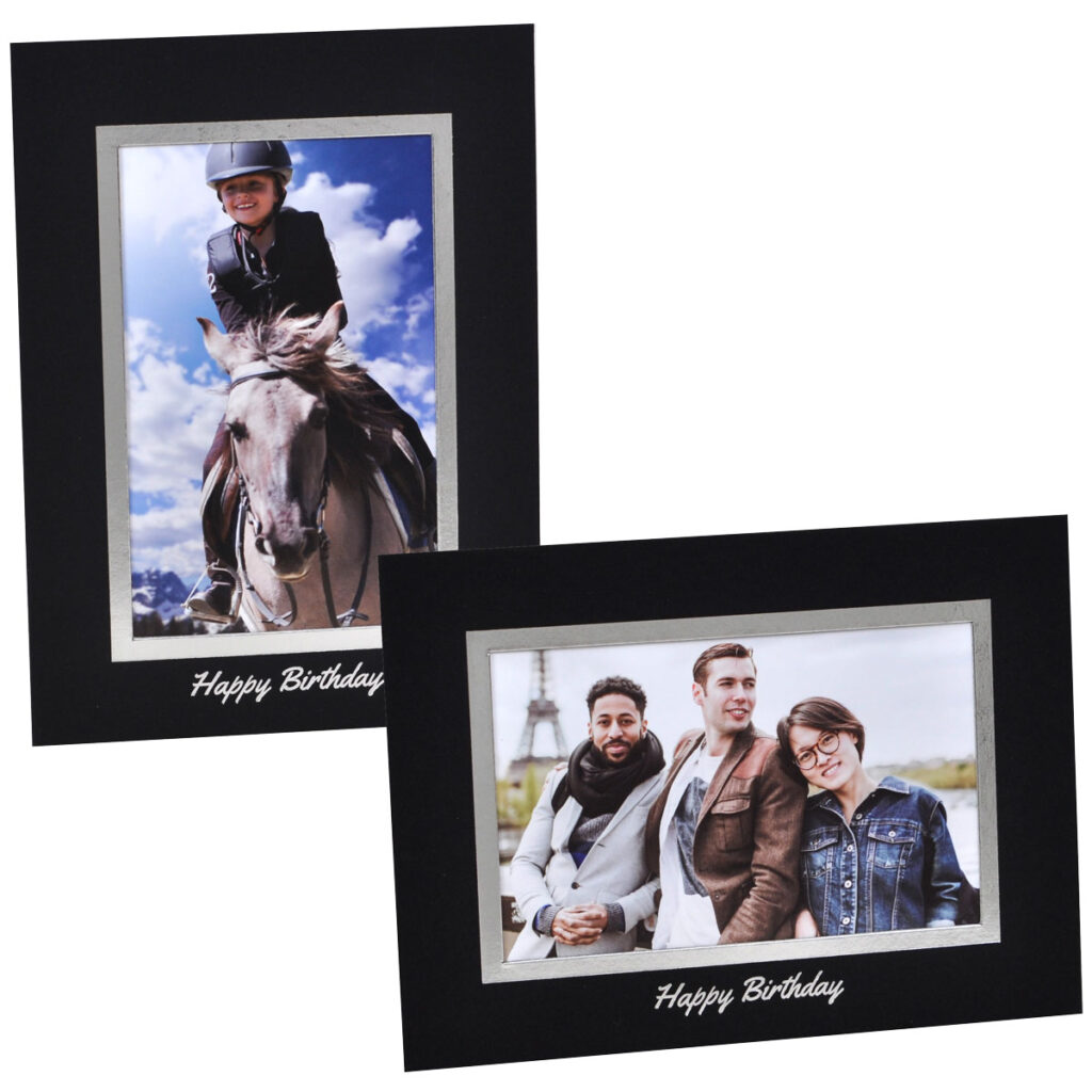 Happy Birthday Strut Mounts - Maple Framing