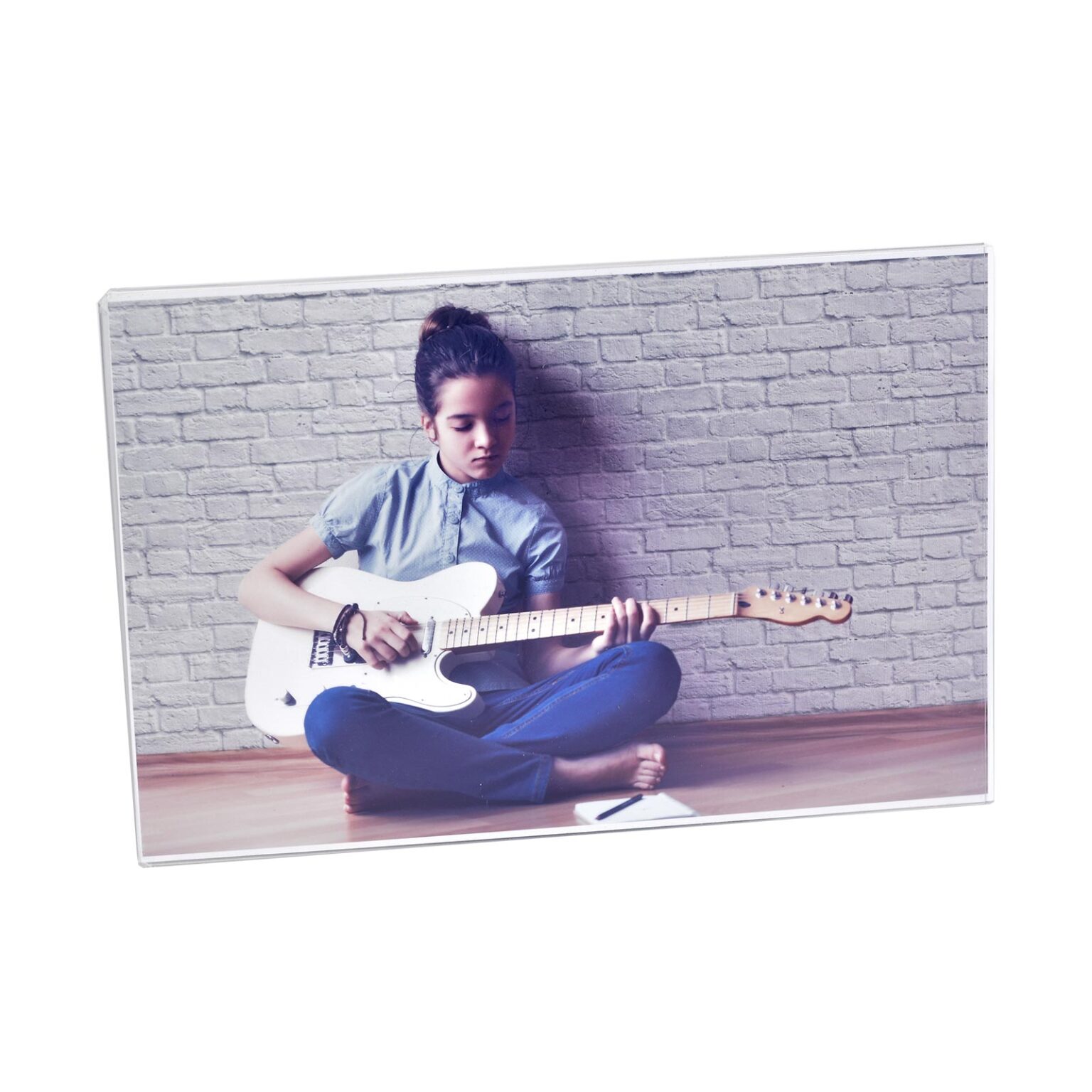 White/Ivory Photo Strut Mounts - Maple Framing